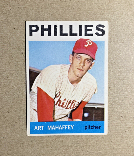 1964 Topps #104 Art Mahaffey Vintage Baseball Card! EXMT | eBay