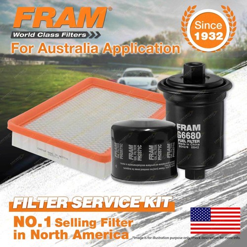 Fram Oil Air Fuel Filter Service Kit for Kia Optima GD V6 2.5L 2.7L ...