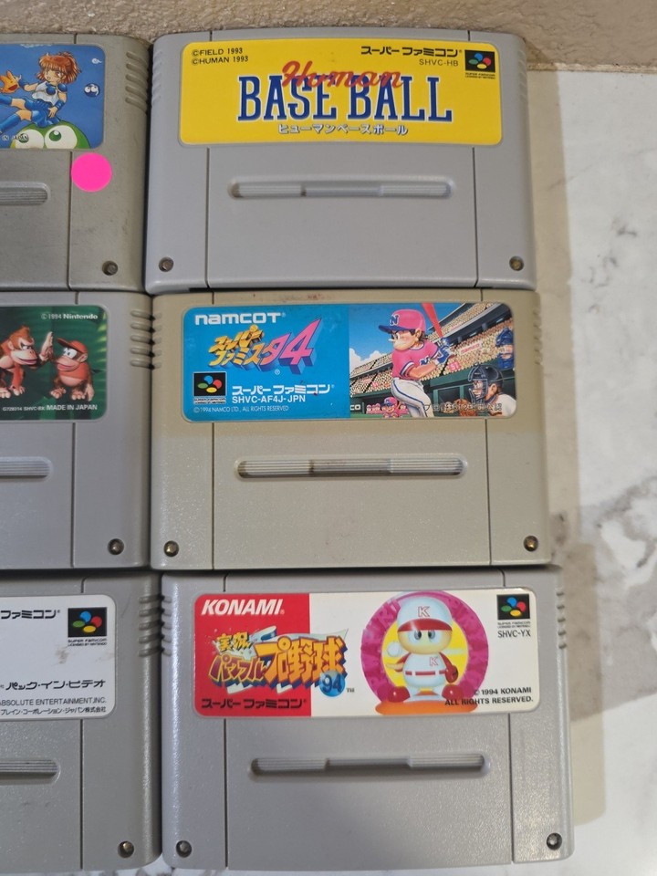 Super Famicom Japan SFC Lot Of 9 Games US Seller | eBay