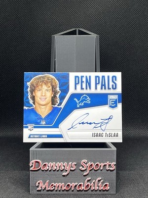 🔥 Isaac TeSlaa 2025 Donruss Elite Pen Pals On Card Auto RC Detroit ...