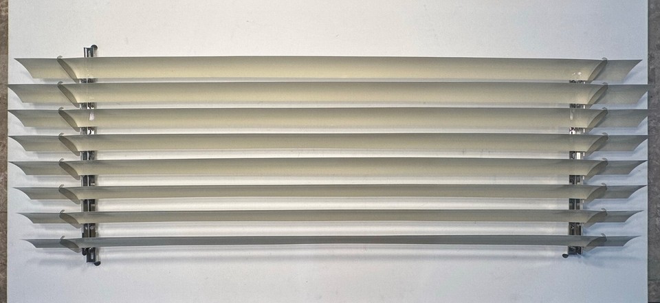 VW Volkswagen Bus Rear Window Venetian Blinds Adjustable Slats Ivory ...