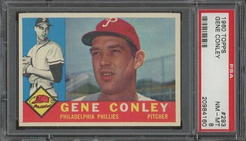 1960 Topps Baseball #293 Gene Conley PSA 8 | eBay