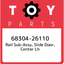 Toyota Genuine OEM 68304-26110 Rail Sub-assy Slide Door Center LH ...