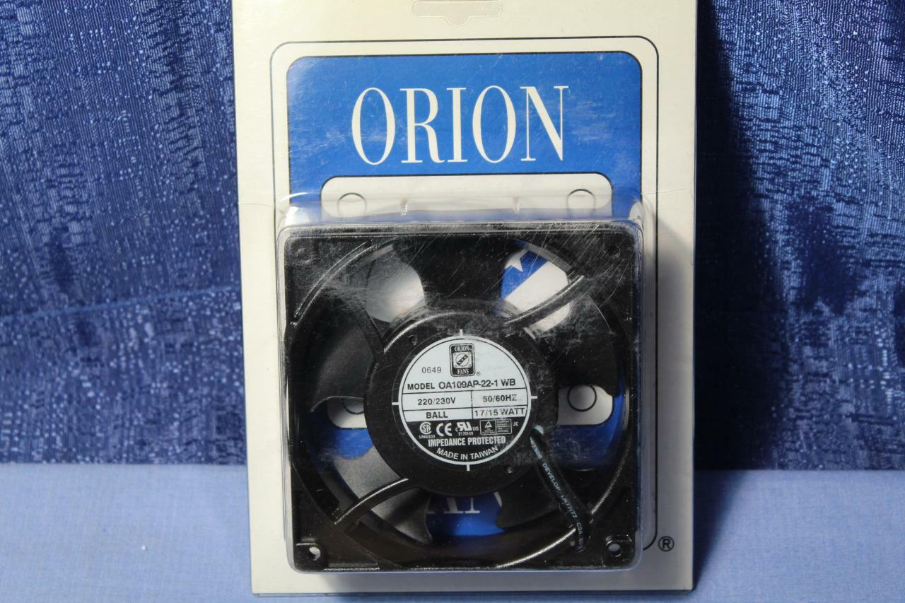 Orion OA109AP-22-1WB 230 Volt AC 15 Watt Cooling Fan 120 mm 4.7 ...