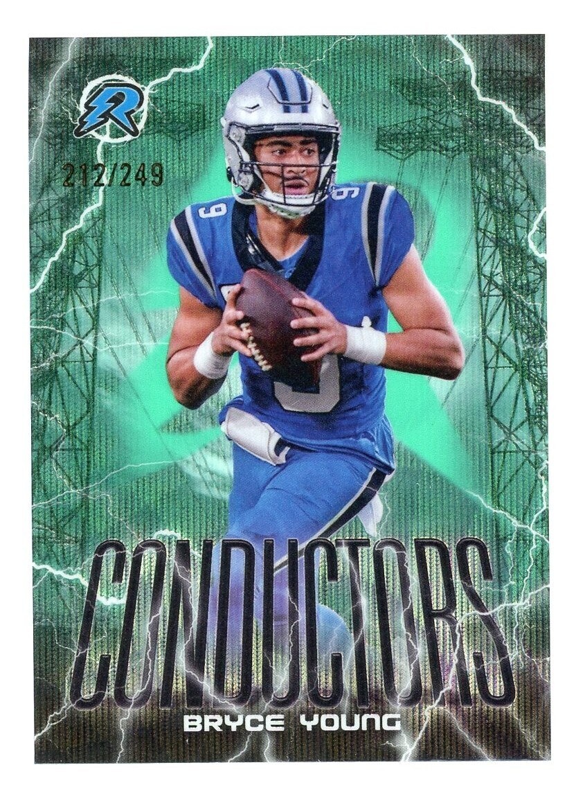 2024 Topps Resurgence - Conductors Bryce Young #C-4 Aqua Surge ...