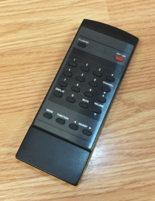 Vintage Unbranded 327M165 TV Remote Control With Flashback Button | eBay
