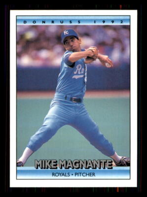 1992 BASEBALL 1992 Donruss Mike Magnante Kansas City Royals #706 RC1 | eBay
