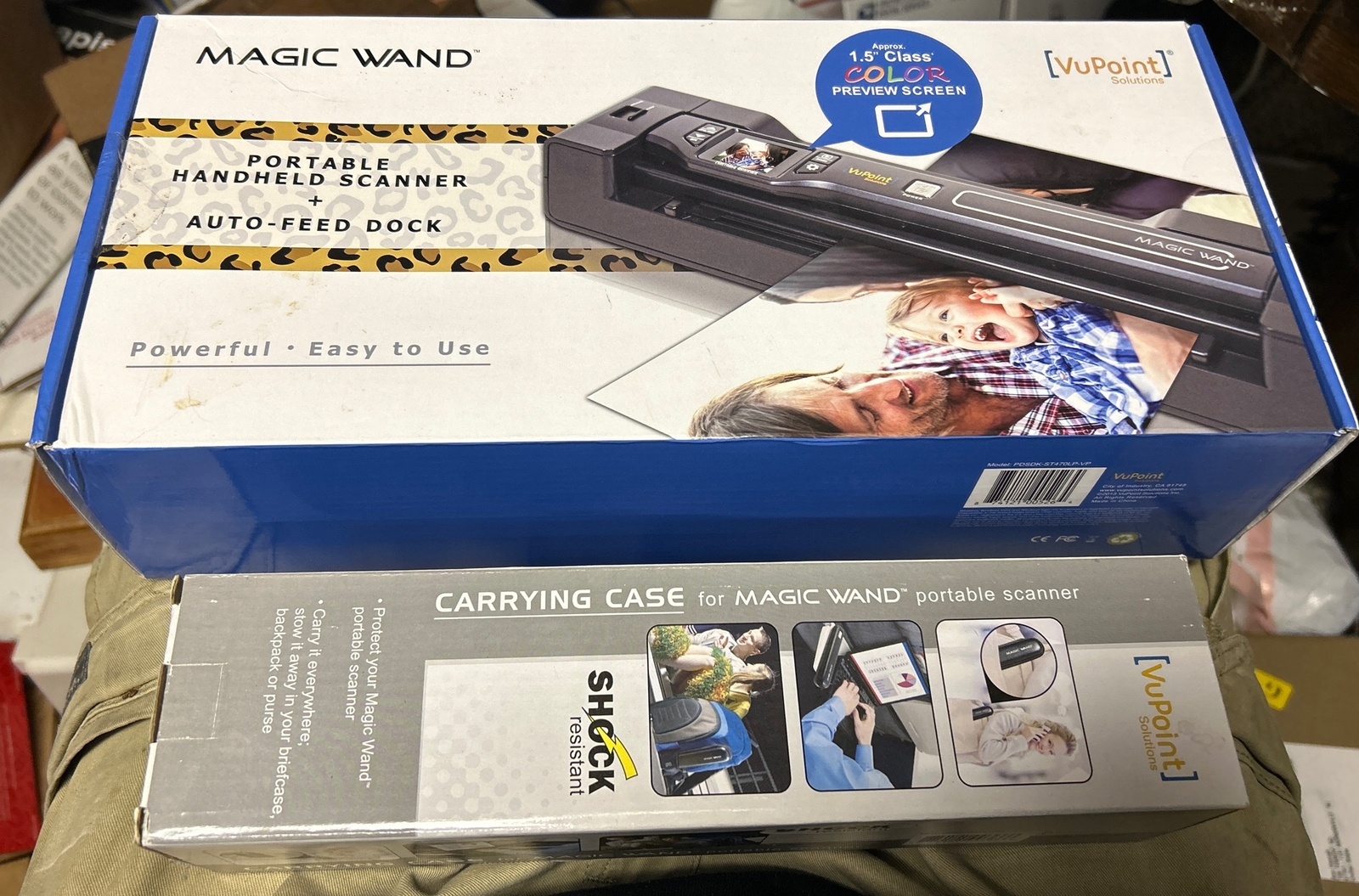 VuPoint - Magic Wand Portable Handheld Scanner PDSDK-ST470LP-VP + Carry ...