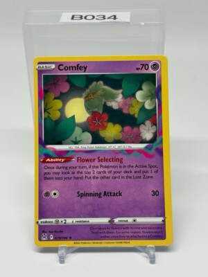 Comfey 079/196 Lost Origin Pokemon TCG Card | eBay
