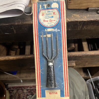 Vintage Scotchline Frog Spear 4 tines Sealed | eBay