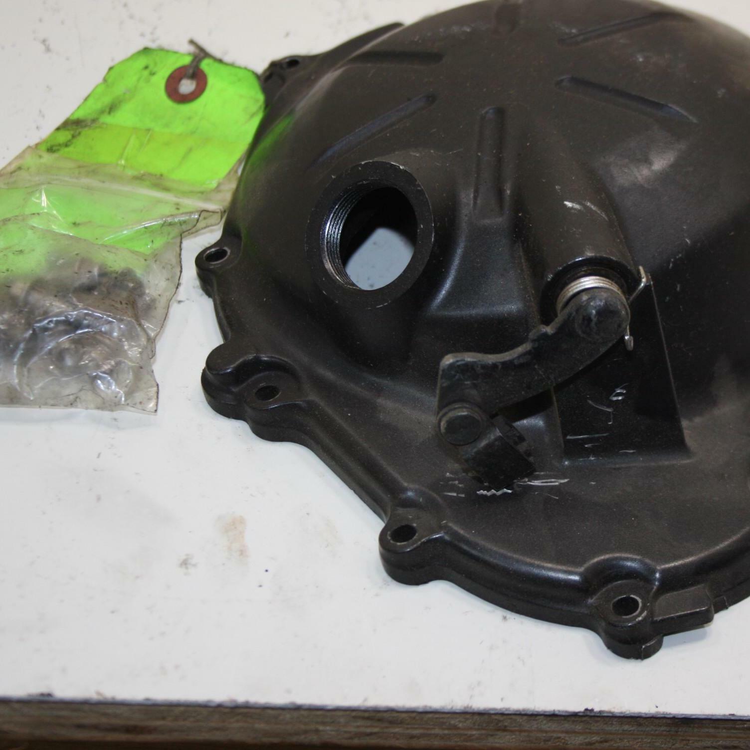 2007 KAWASAKI NINJA ZX6R ZX600P SPRAY PAINTED CLUTCH SIDE ENGINE MOTOR ...