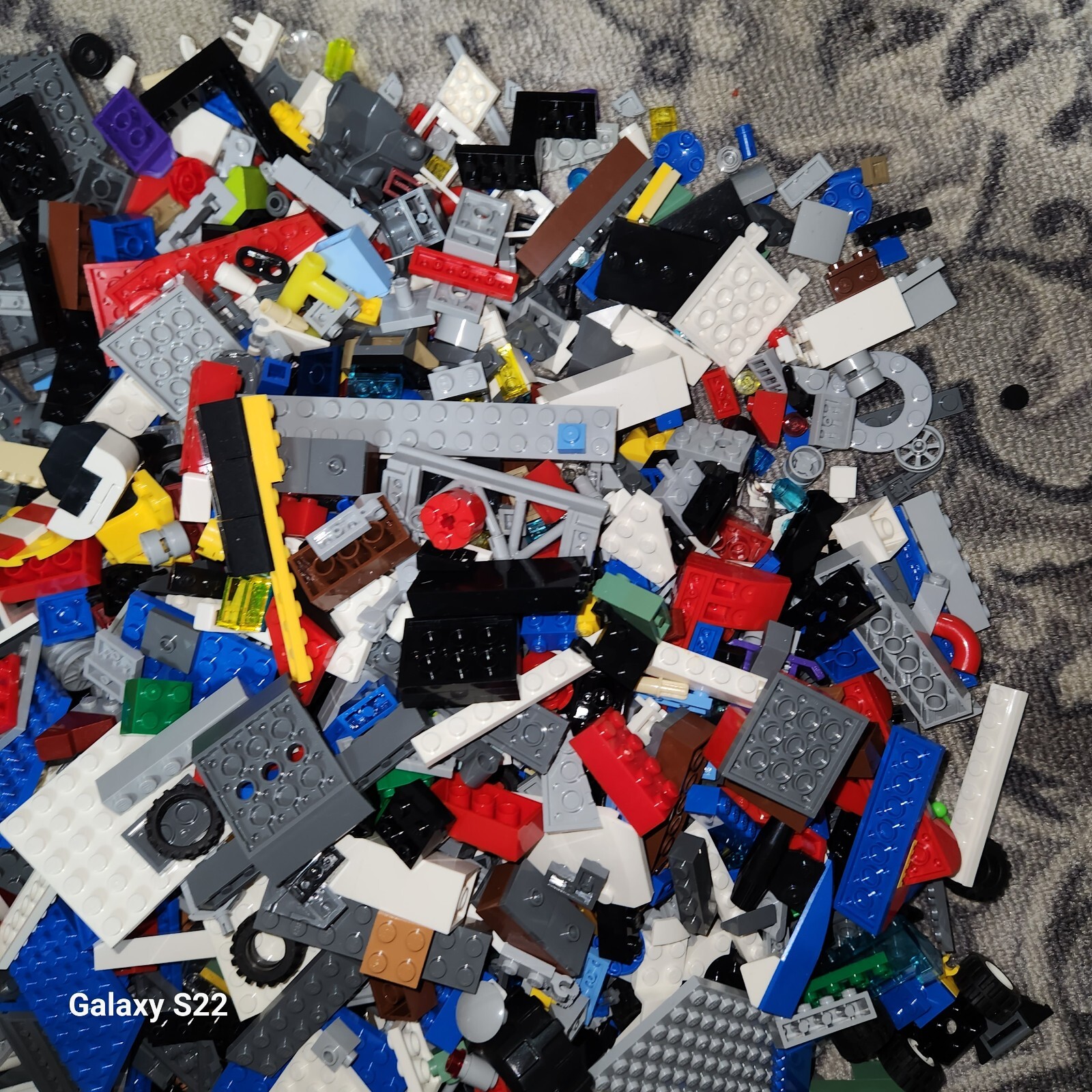 LEGO Bricks Blocks Parts and Pieces - Mixed Building Bulk - Lot of ~3 ...