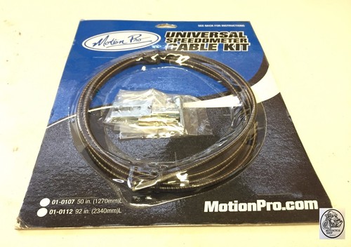 MOTION PRO UNIVERSAL SPEEDOMETER CABLE KIT 50” 01-0107 | eBay
