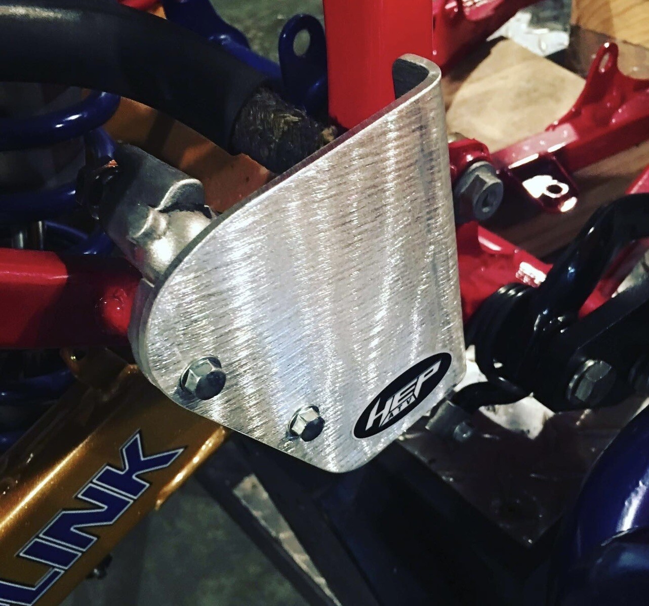 Honda TRX250R TRX 250R 250 R HEPATV ATV Aluminum Master Cylinder Guard ...