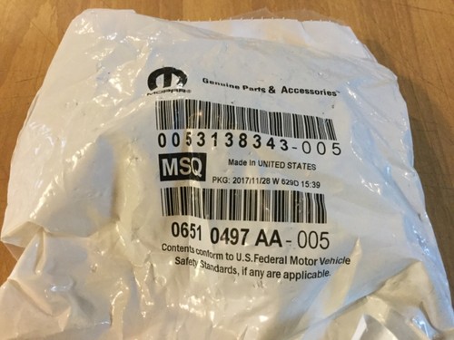 One (1) Genuine Mopar Wheel Lug Nut 06510497AA | eBay