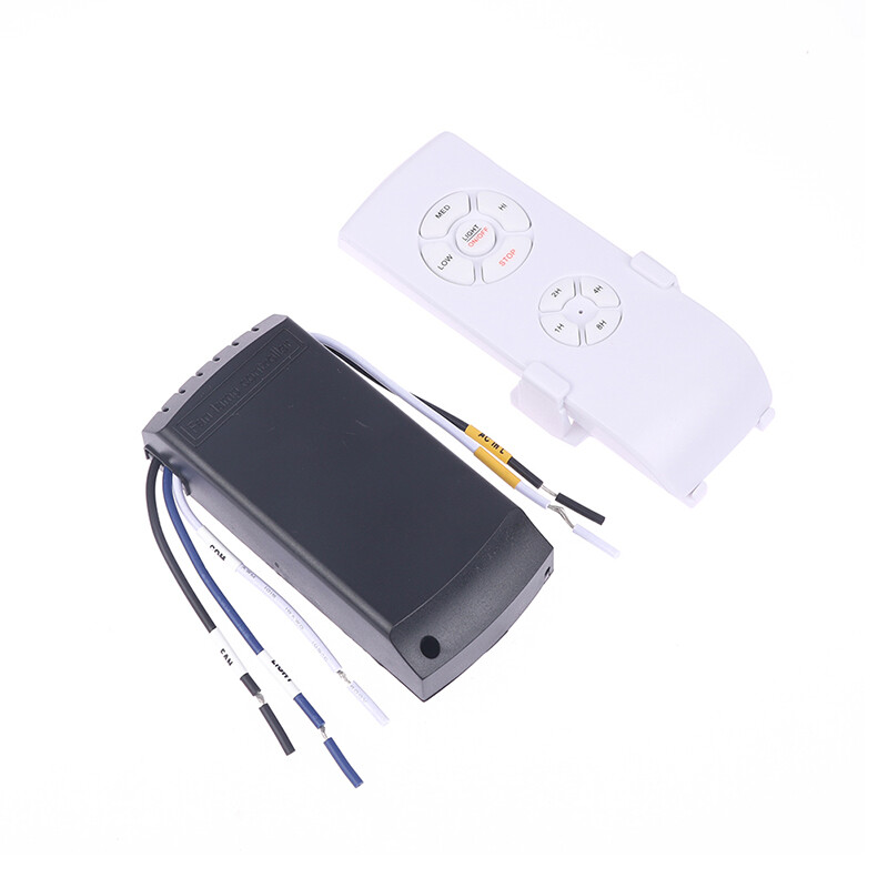Universal 220V Ceiling Fan Light Timing Wireless Remote Control Receiver Kit MJ | eBay Australia
