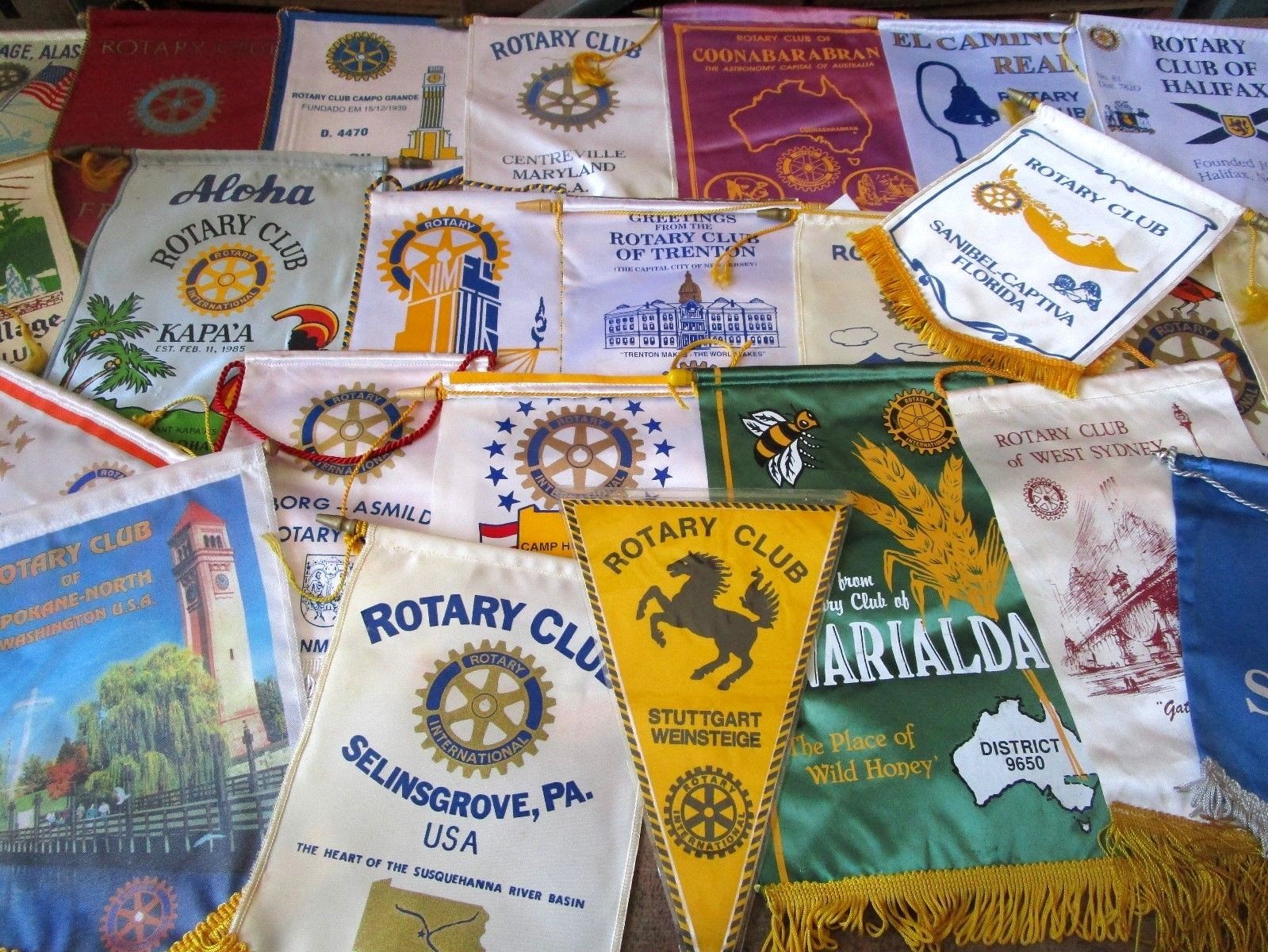 Rotary International Club Flag Banners Various Locations You Select ...