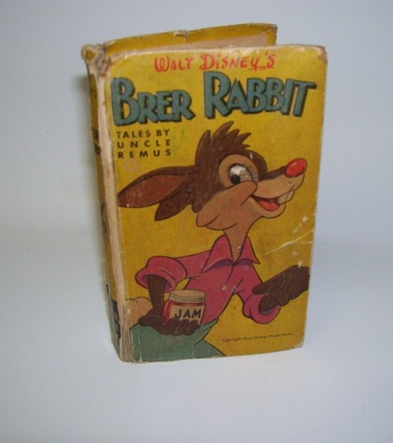 Brer Rabbit Tales by Uncle Remus Antique Book Walt Disney's | eBay