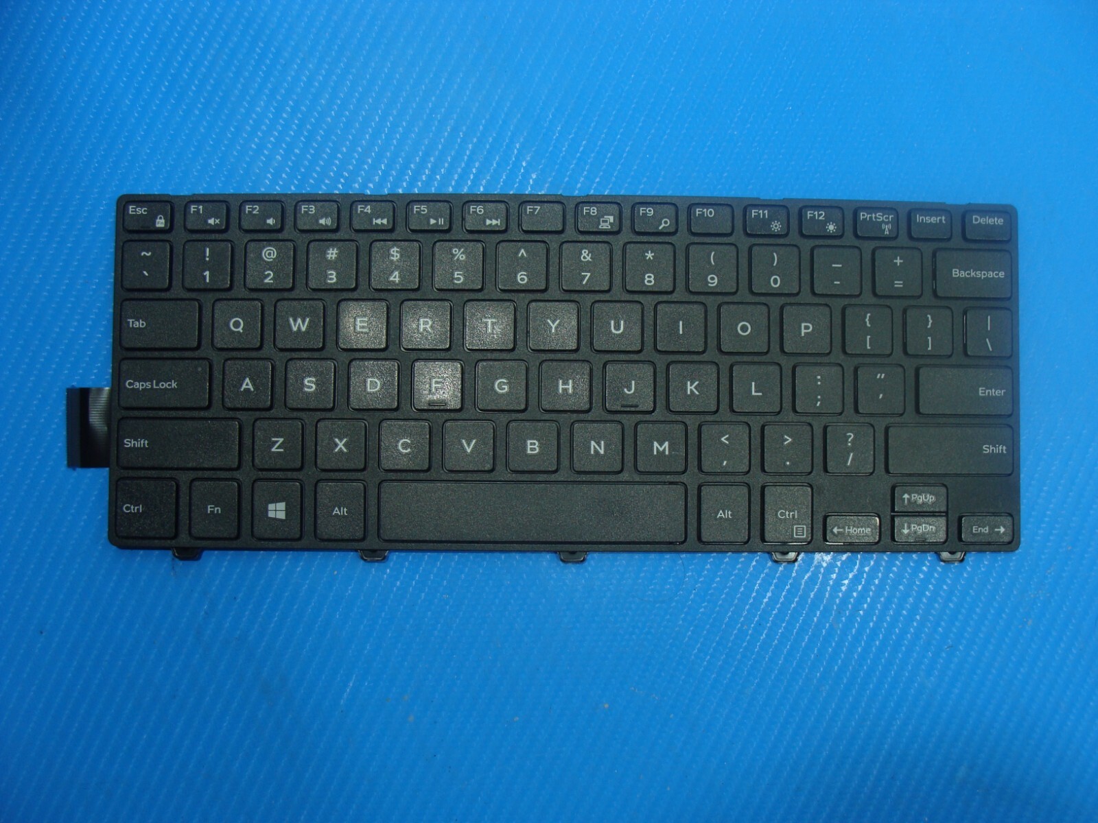 Dell Latitude 14" 3470 Genuine Laptop US Keyboard Black 50X15 490.00G07 ...