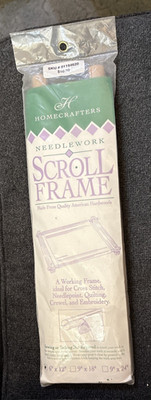 Homecrafters 6" x 12" NEEDLEWORK SCROLL FRAME SKU #01194620 | eBay