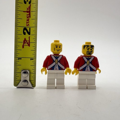 Lego Minifigure Pirates Imperial Soldier II Officer Goatee & Other Lot ...
