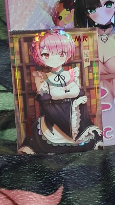 PREMIUM Goddess Story CHARM GIRL MR-007 RAM RE:ZERO ANIME WAIFU CARD | eBay