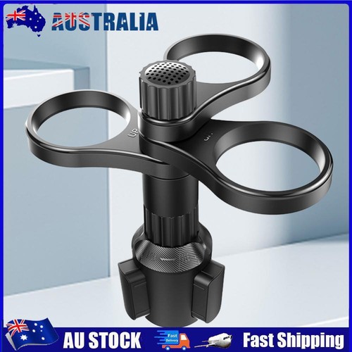 AU 3 in 1 Car Cup Holder Expander Adapter Anti-Shake Car Cup Mount Car ...