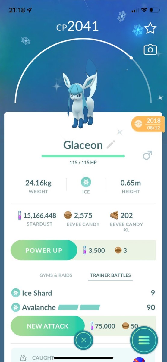 Pokemon Glaceon Shiny Pokemon GO Glaceon Raid Guide: Weaknesses And