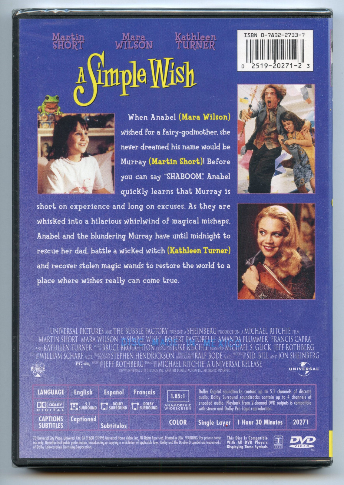 A Simple Wish (DVD, 1997) for sale online | eBay
