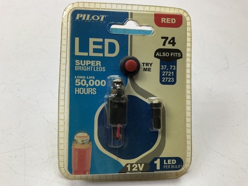 Pilot IL-74R LED Red Light Bulb, 50,000HRS, 12V, (37,73,2721,2723) | eBay