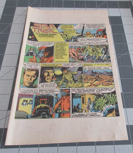 Star Trek by Sherman DiVono & Ron Harris, Sunday comic Strip 6/13/1982 ...