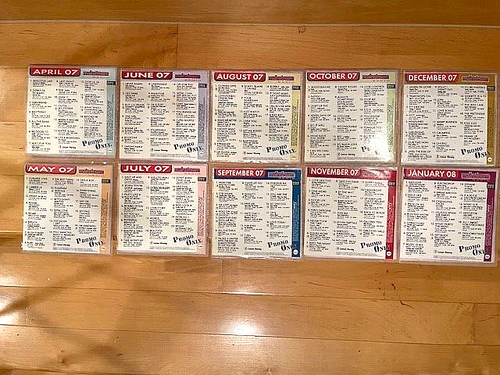 Promo Only Radio 2007 CD Samplers--Lot Of 10 CD's--Loaded With Hits ...