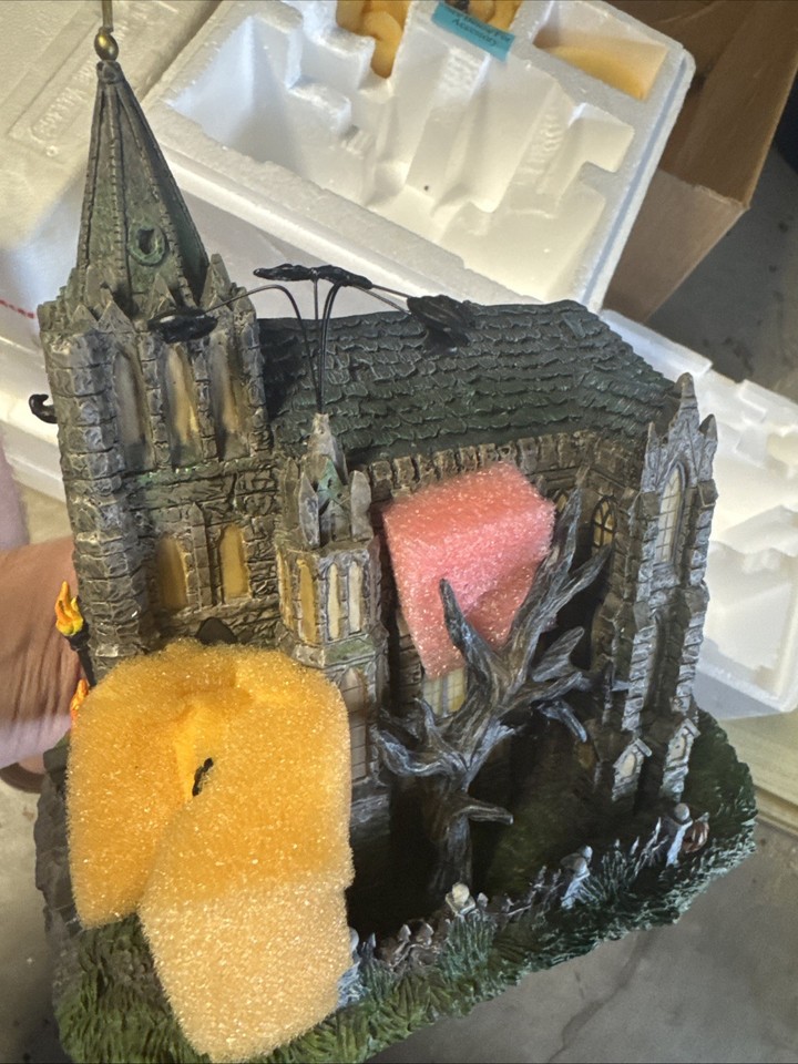 Hawthorne Village Gothic Cathedral Universal Monsters Collectible | eBay
