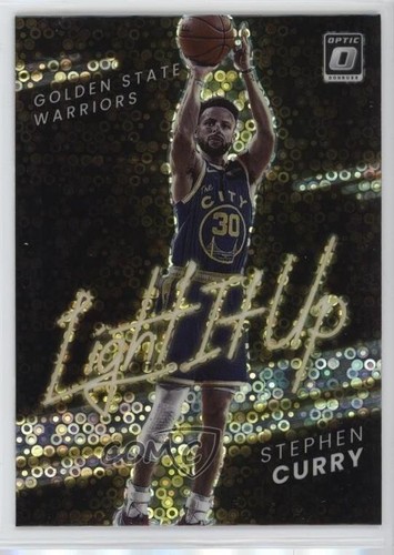 2021-22 Panini Donruss Optic Light It Up Holo Fast Break Prizm Stephen ...
