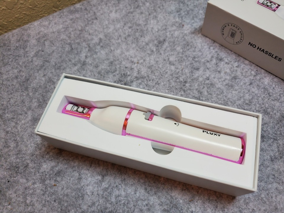 Pluxy Epil Pro 3 Facial Hair Removal Epilator Cordless USB Charger ...