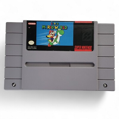 Super Mario World Cartridge Only (Super Nintendo Entertainment System ...
