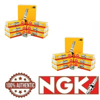 NGK Set of 20 Nickel V-Cut V-Power Spark Plugs Gap .028" Copper Cores ...