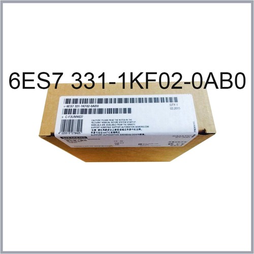 Siemens 1P NEW AND ORIGINAL 6ES7 331-1KF02-0AB0 6ES7331-1KF02-0AB0 Fast ...