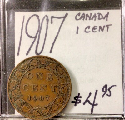 1907 Canada 1 Cent! ENN Coins | eBay