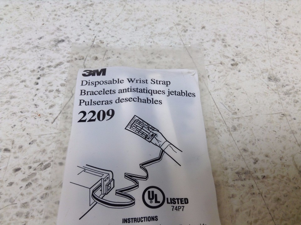 3M 2209 Disposable Wrist Strap New (TBI) | eBay