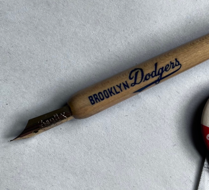 Brooklyn Dodgers Pen, Pencil & Button (Late 1940's) | eBay