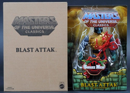 2015 MOTU Blast Attak Attack MOTUC Masters of the Universe Classics MOC ...