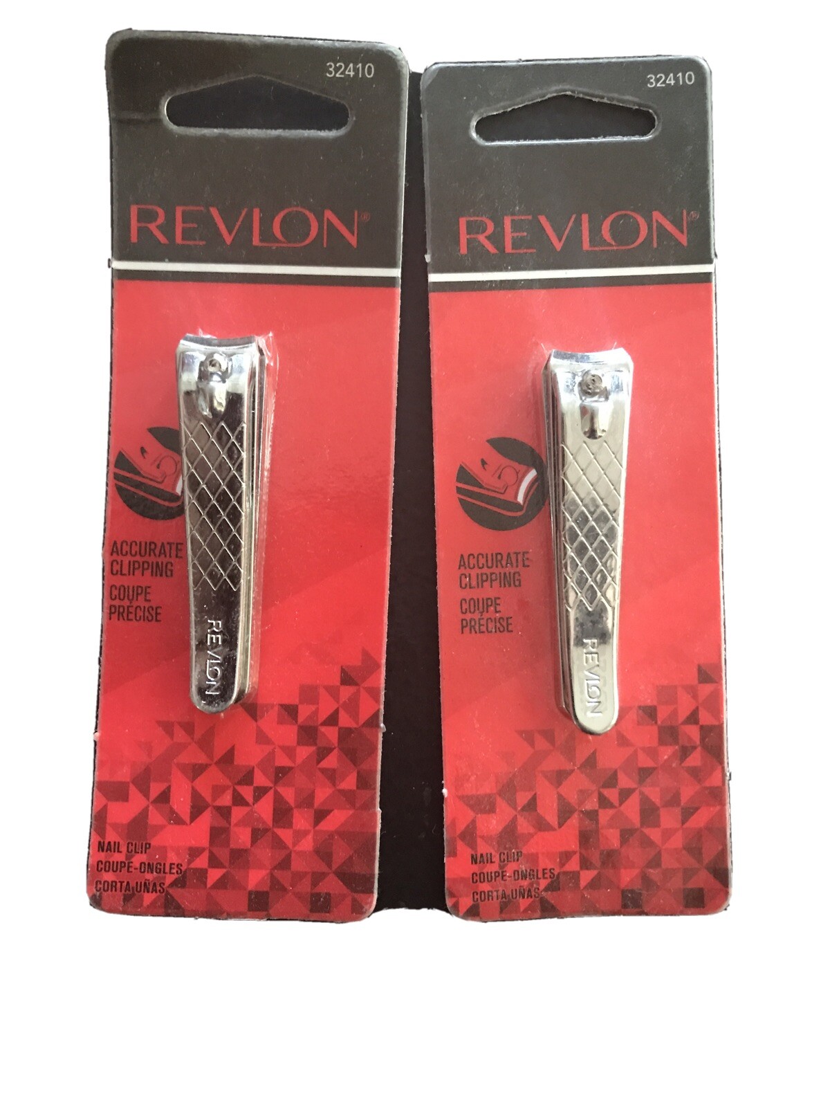 Lot of 2 Revlon Nail Clippers 32410 New 309972324108 | eBay