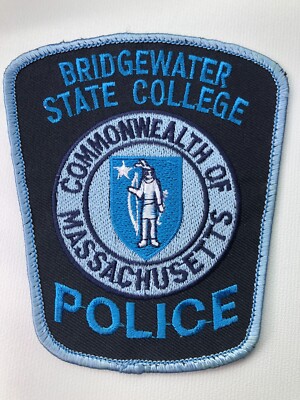 Obsolete Bridgewater State College Police Patch ~ Massachusetts | eBay
