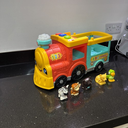 Fisher Price Little People Big ABC Animal Train & 5 Animals | eBay UK