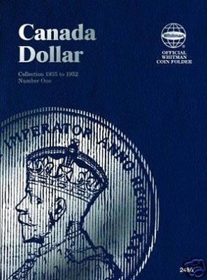 WHITMAN Canada Dollar Number 1 One 1935-1952 Folder Album #2486 | eBay