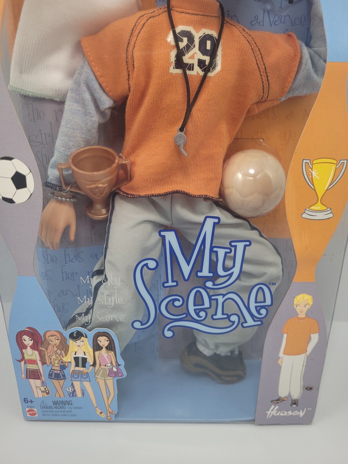 BARBIE MY SCENE HUDSON SOCCER BOY DOLL 2003 ARTICULATED NEW | eBay