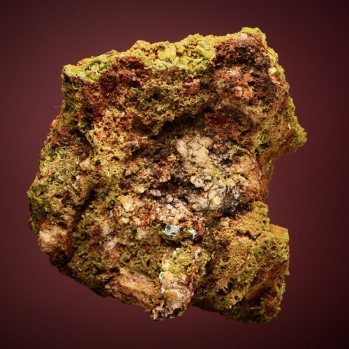 Pyromorphite, Tiger-Poorman Mine, near Burke, Shoshone County, Idaho ...
