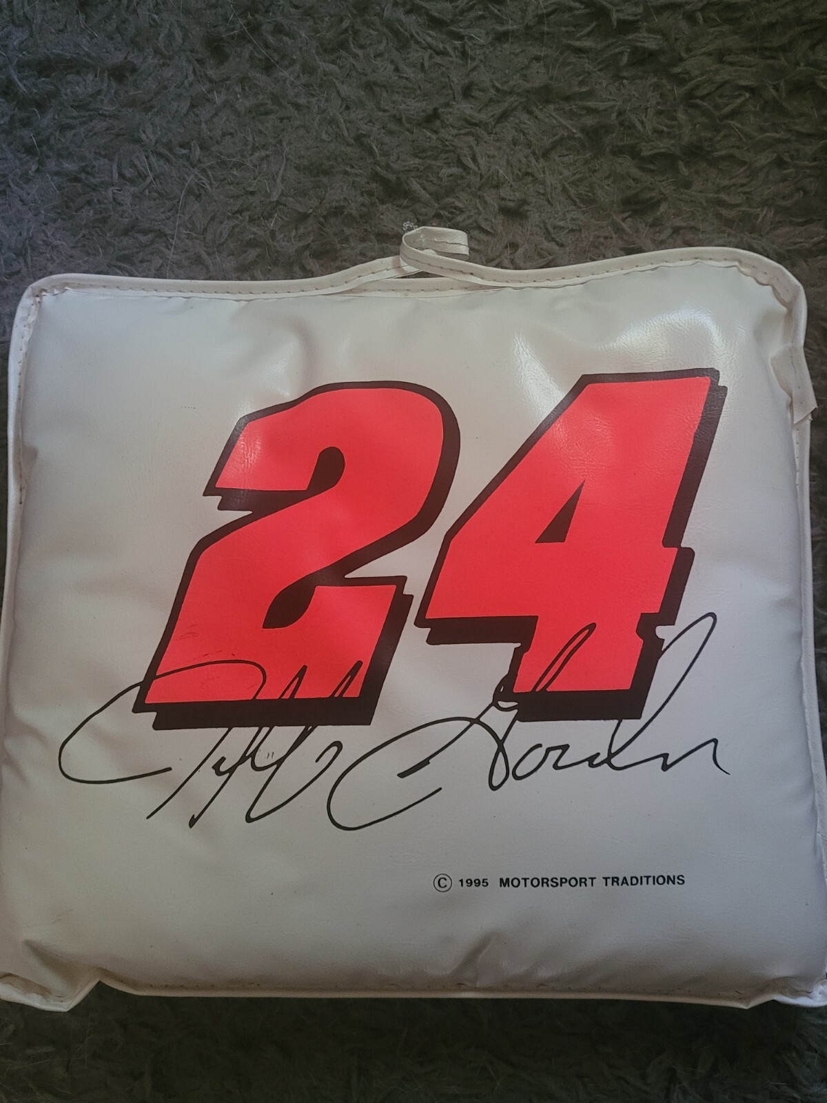 Vintage Nascar 1995 Jeff Gordon #24 Motorcross Bleacher Seat Cushion | eBay