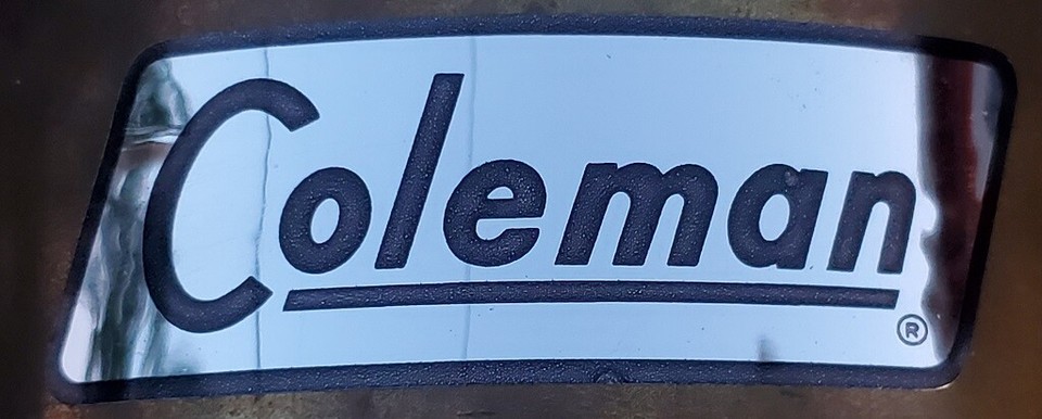 THREE (3) NEW COLEMAN REPLACEMENT FOIL STICKERS DECALS LANTERN STOVE ...